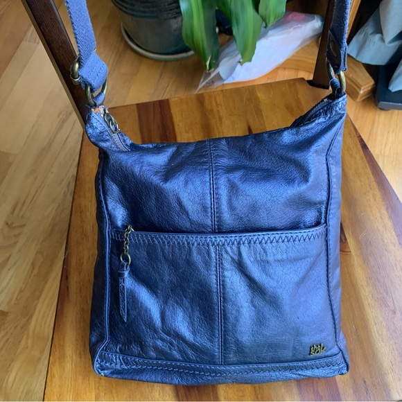 The Sak | Bags | The Sak Iris Metallic Purple Blue Leather | Poshmark